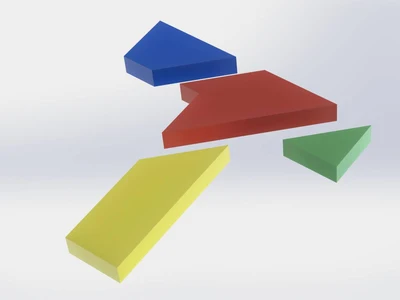 T - puzzle! - MakerOnline 3D Model | 3Drop