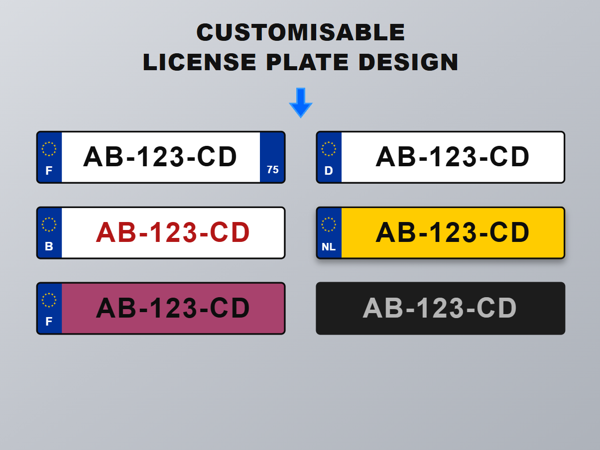Ultimate Custom License Plate Maker - Makeronline - More Than Fun